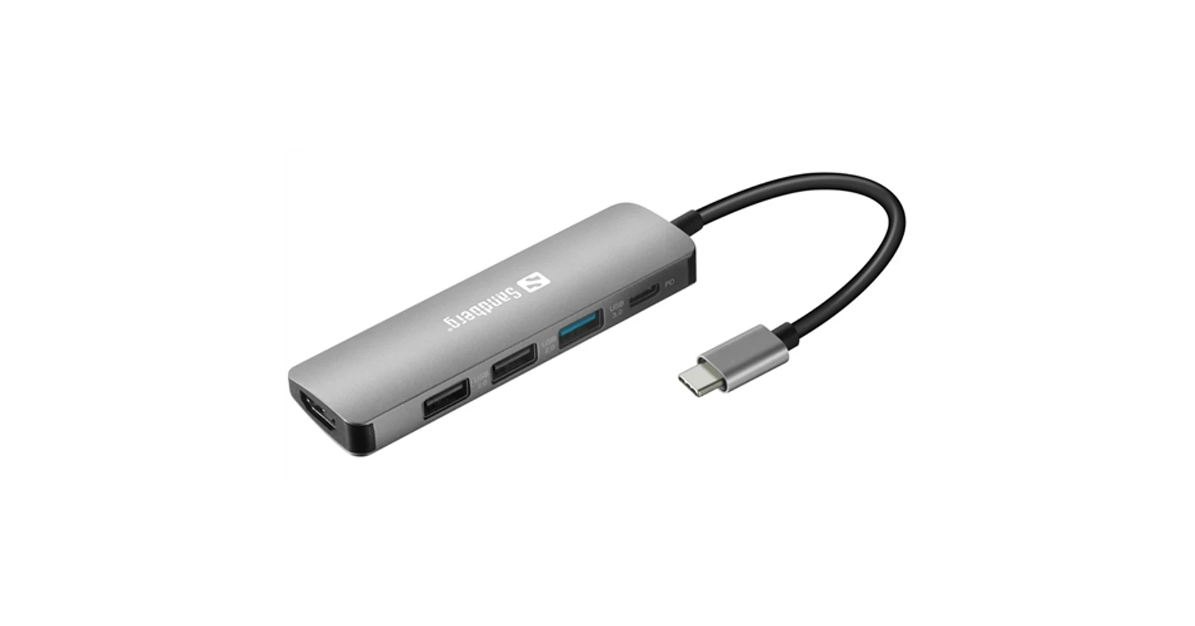 Sandberg USB-C Dock HDMI+3xUSB+PD 100W - iCrew webáruház