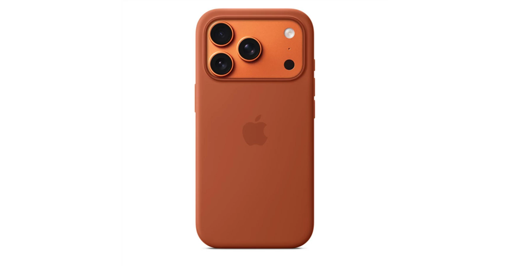 Apple iPhone 17 Pro Silicone Case with MagSafe – Terra Cotta - iCrew ...